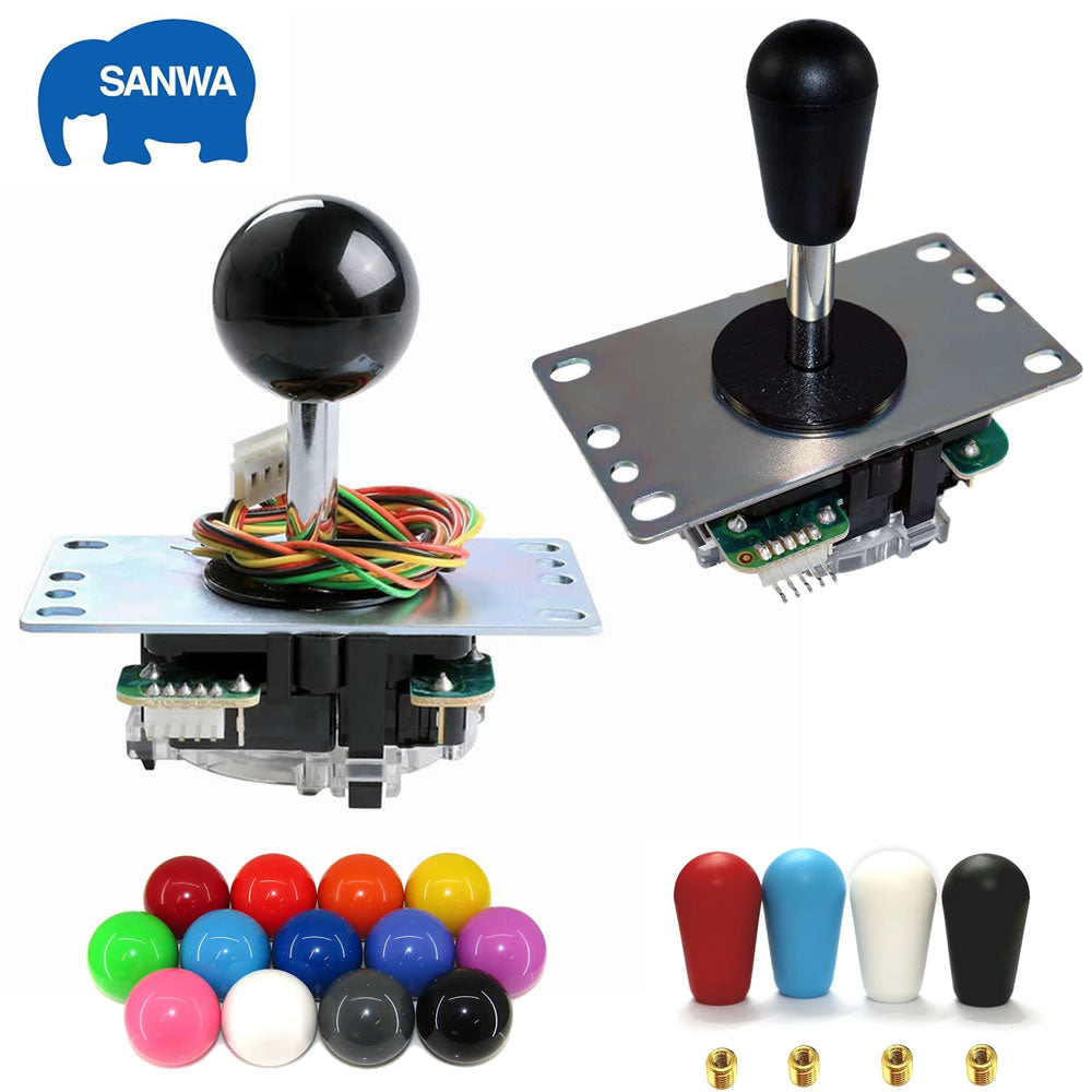 Sanwa JLF Joysticks – Japanese Arcade Levers – RetroArcadeCrafts
