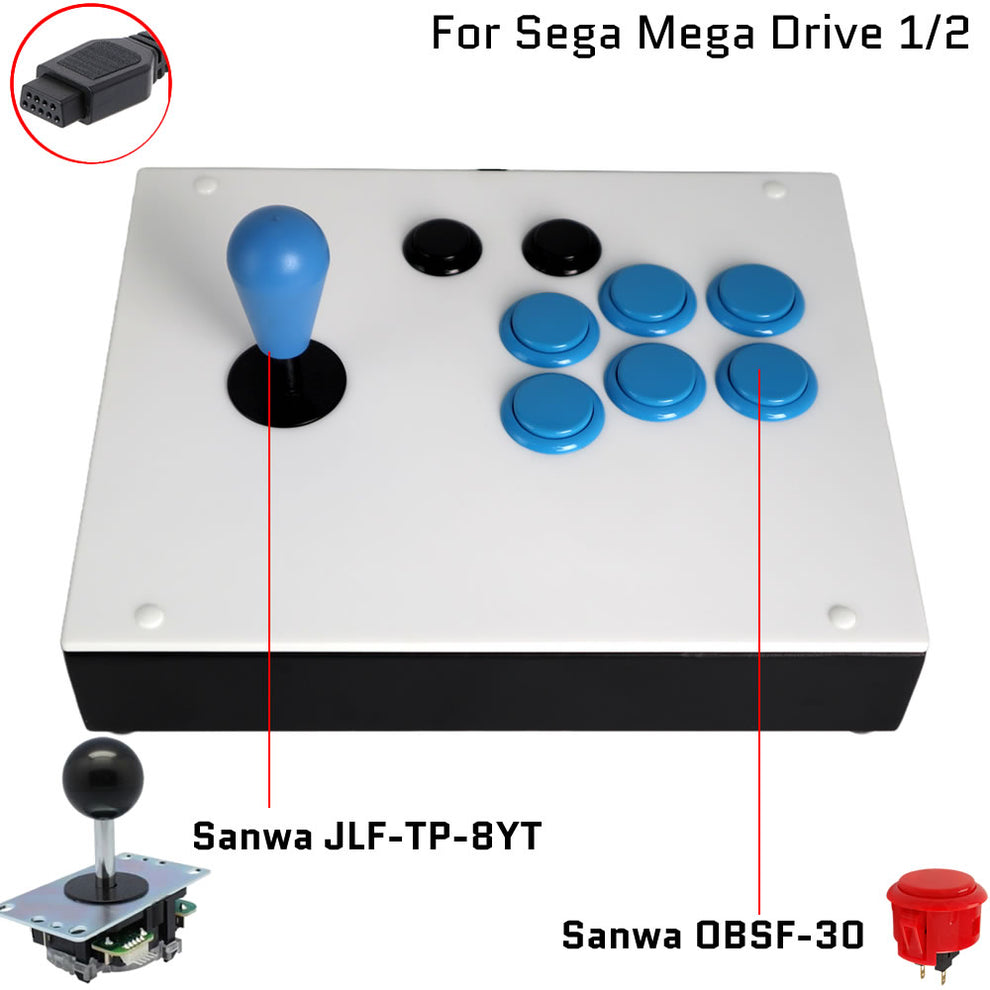 FightBox Arcade R3 Fight Stick for Sega Mega Drive | FightBox Arcade ...