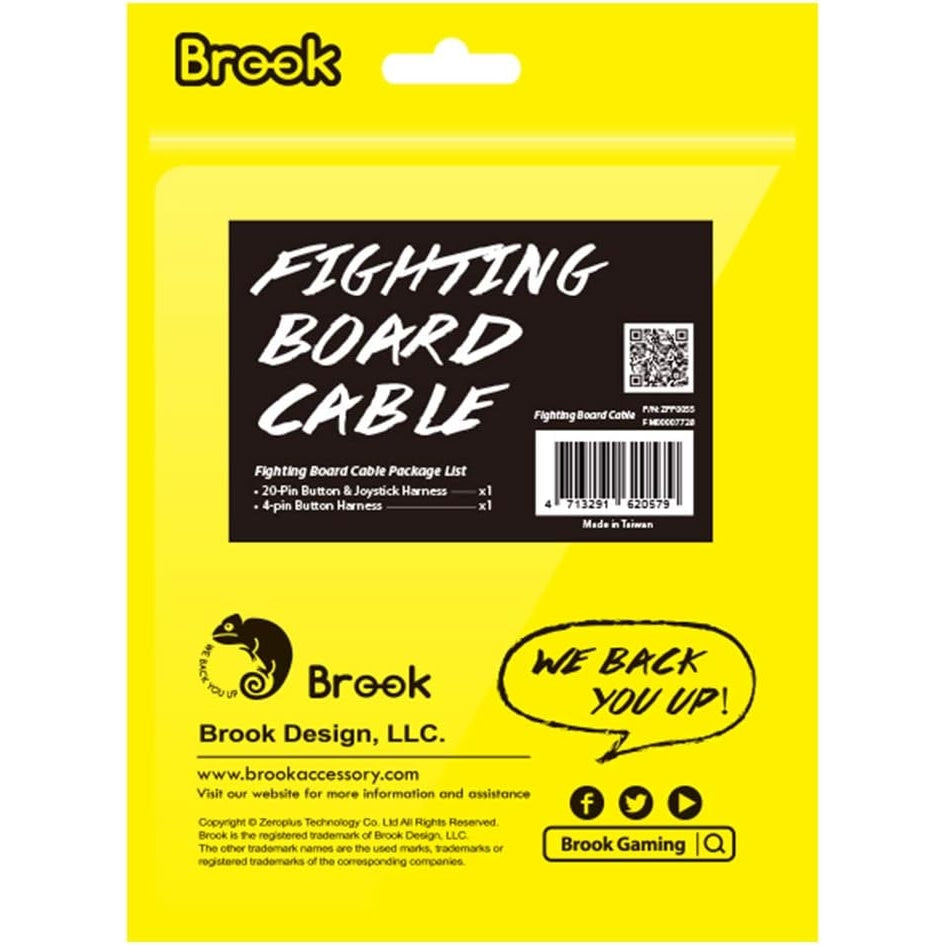 Brook Fighting Board Cable - 20-Pin Button and Joystick Harness with 4 ...