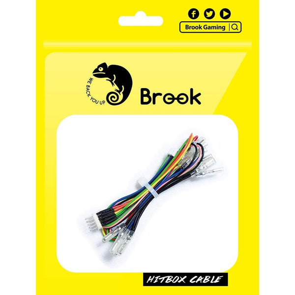 Brook Cable 5 pin, Leverless-Style, Button Harness DIY Builds, Accesso – RetroArcadeCrafts