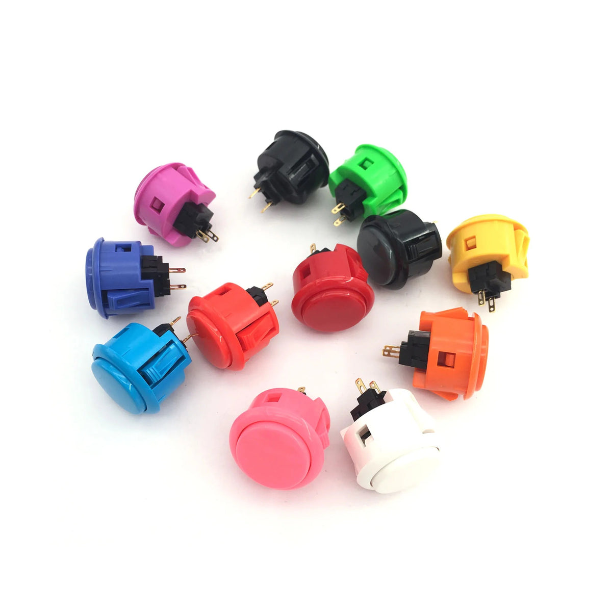 Sanwa OBSF-30 Original Japanese Arcade Buttons Game Push Button For Ar ...