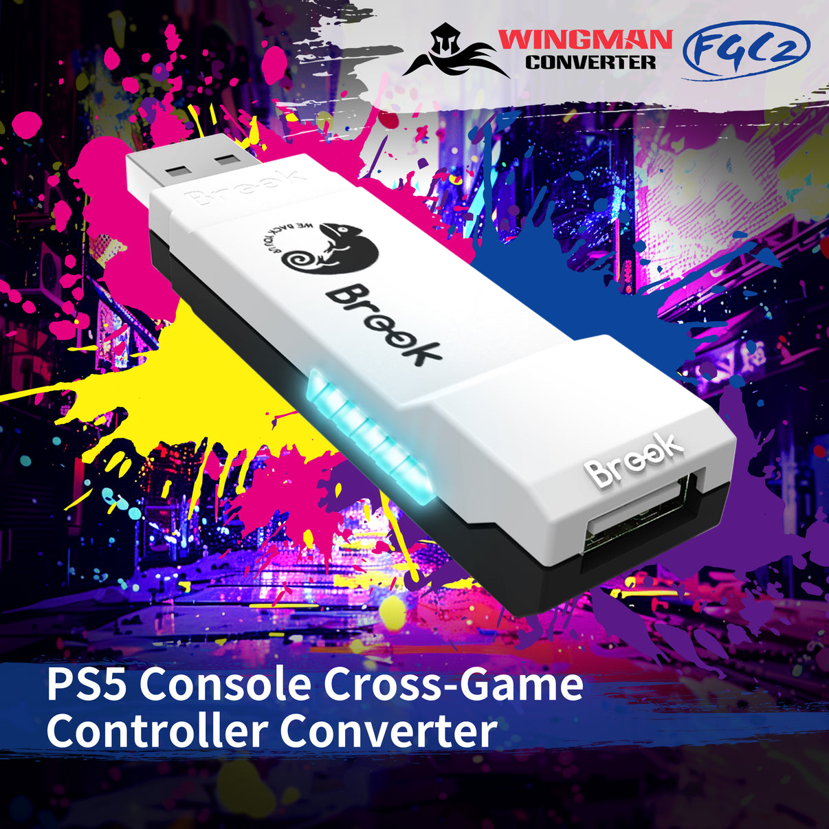 Brook Wingman FGC2 Adapter for PS5 | Retro Arcade Crafts ...