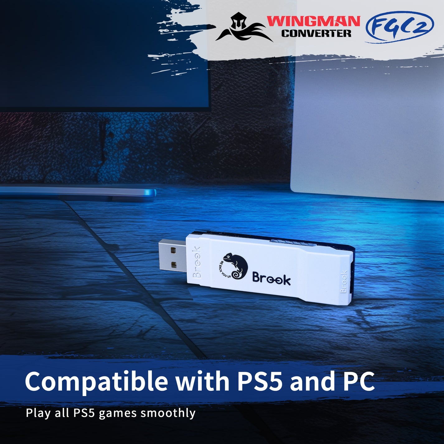 Brook Wingman FGC2 Adapter for PS5 | Retro Arcade Crafts ...
