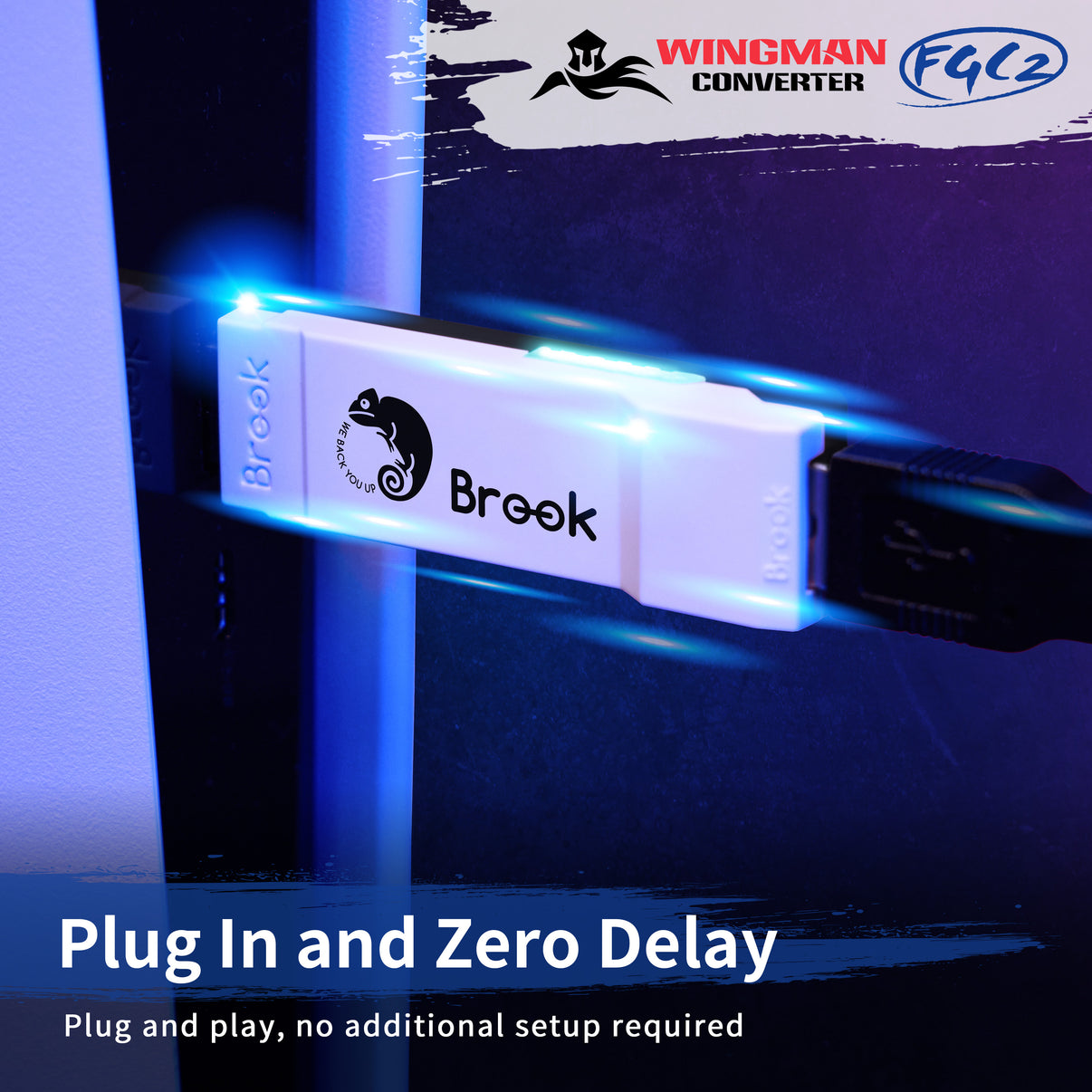 Brook Wingman FGC2 Adapter for PS5 | Retro Arcade Crafts ...