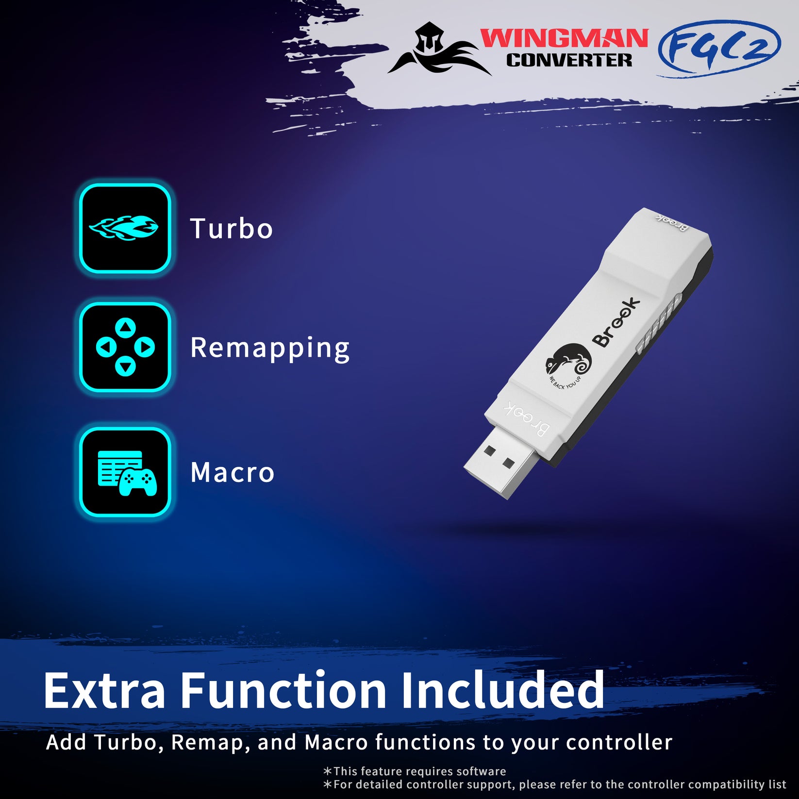 Brook Wingman FGC2 Adapter for PS5 | Retro Arcade Crafts ...