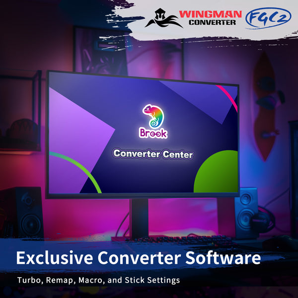Brook Wingman FGC2 Adapter for PS5 | Retro Arcade Crafts ...