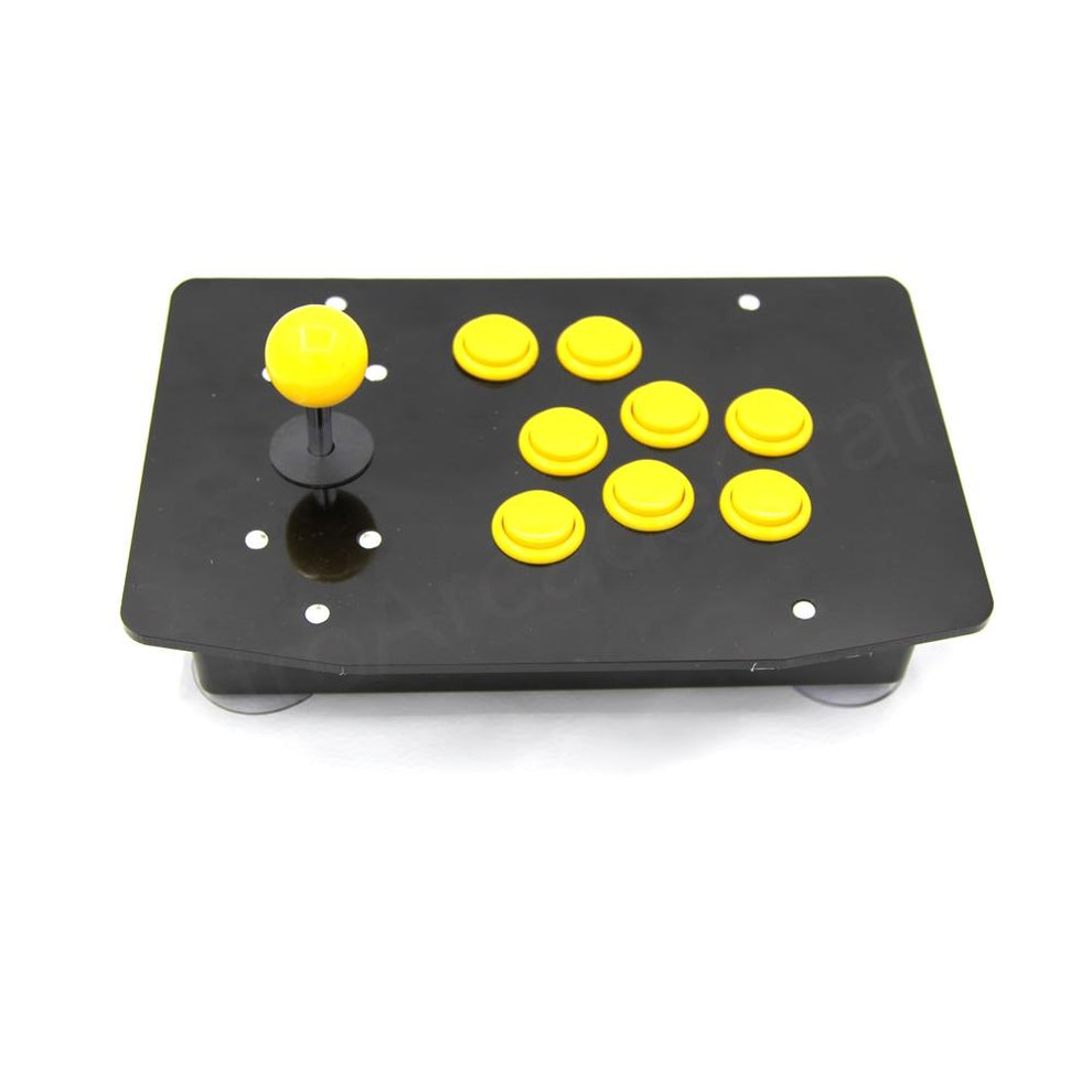 RAC-J500S-8 8 Buttons Arcade Joystick USB Wired Black Acrylic Panel For ...
