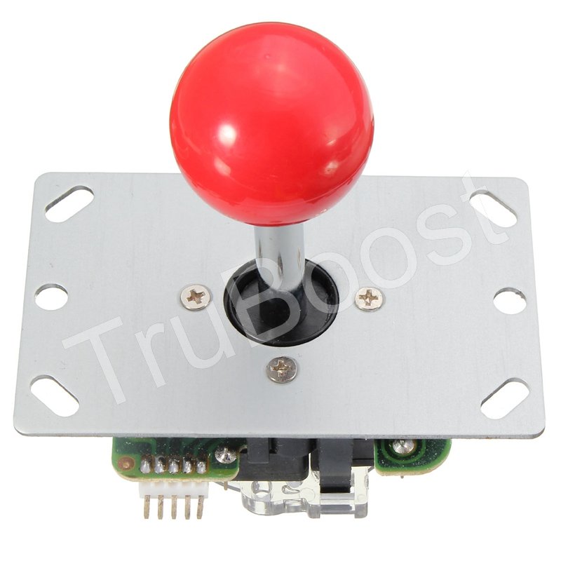 2 Player DIY Arcade Joystick Kit 5Pin Cable 24/30mm Buttons USB Encode ...